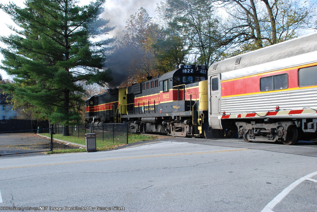 CVSR 4241 heads south.